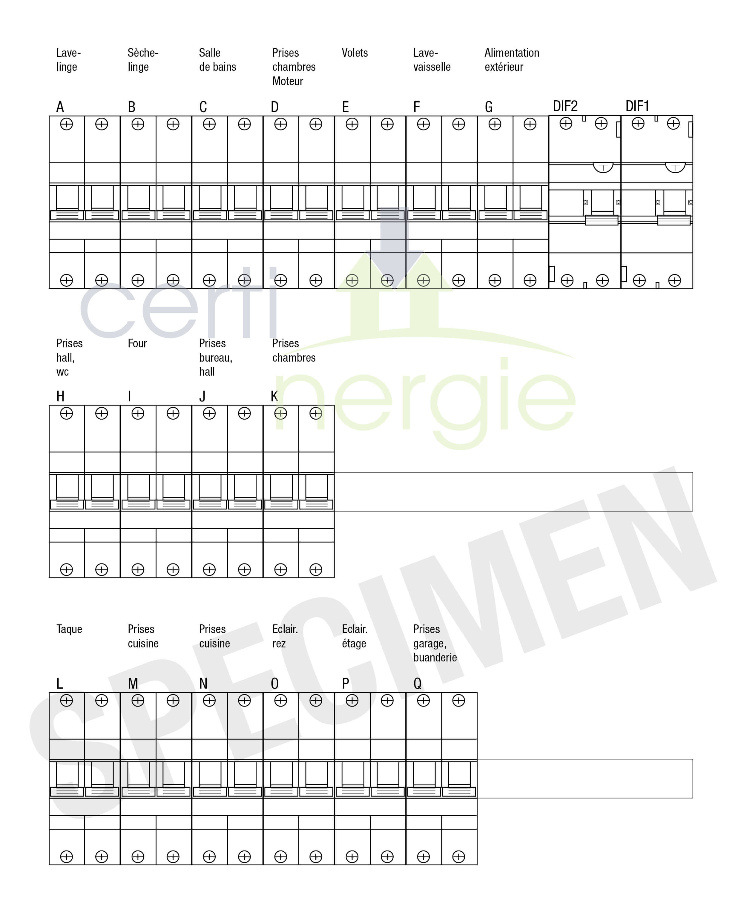 Les plans et schémas électriques – Certinergie