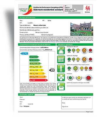 Certificat PEB : Tout savoir sur le PEB. Commandez votre certificat PEB